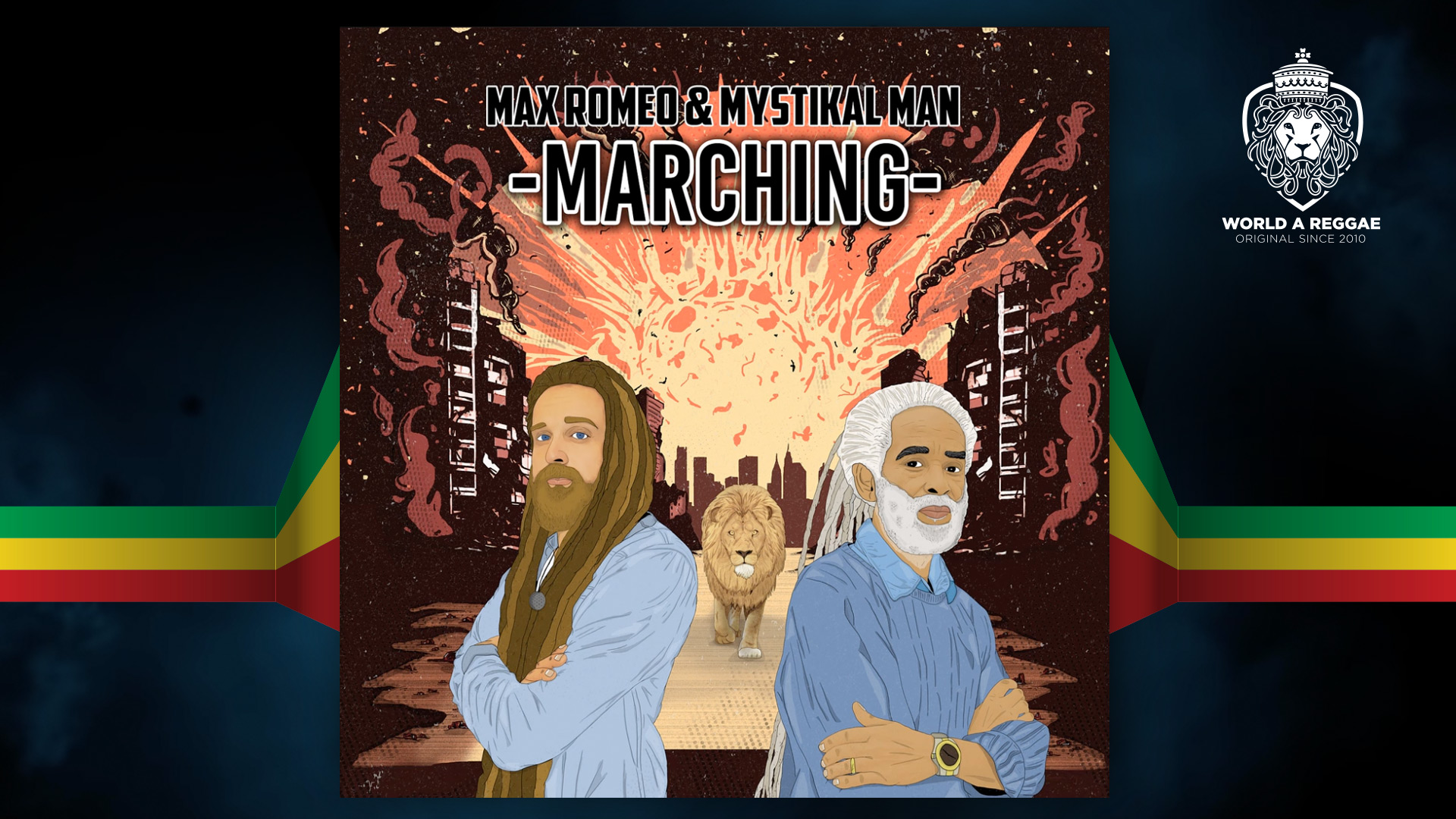 Marching - Max Romeo & Mystikal Man – World A Reggae EntertainmentWorld ...