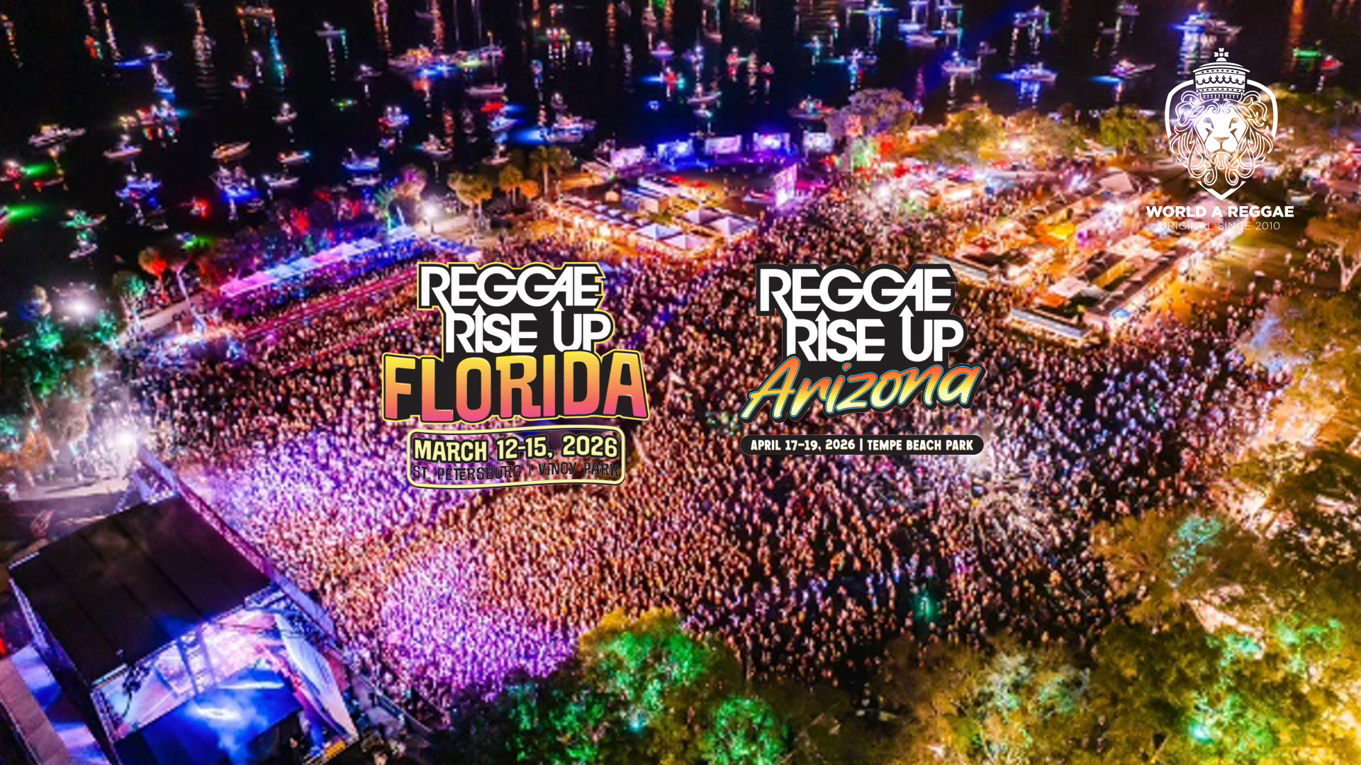 Reggae Rise Up confirms the return of its two festivals in Florida and ...